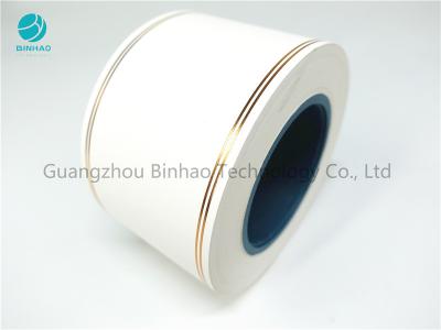 Cina Carta di capovolgimento bianca impermeabile del pacchetto della sigaretta per il filtro Rod in vendita