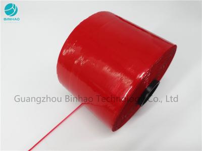 Cina Striscia di strappo di Bopp di colore rosso che avvolge nastro per l'imballaggio della sigaretta del tabacco in vendita