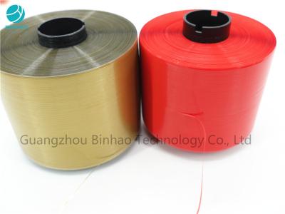 Cina Materiale aperto facile del singolo della colla dell'oro di strappo nastro adesivo brillante laterale BOPP della striscia in vendita