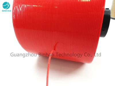 Cina Nastro rosso Bobbin With Laser Logo dello strappo del pacchetto del contenitore di sigaretta da 3 millimetri in vendita