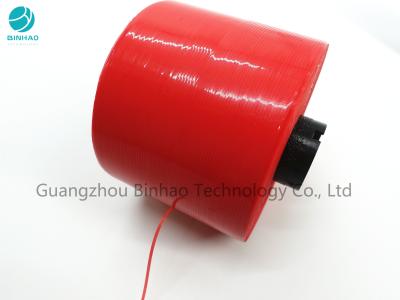 Cina Nastro ad alta resistenza variopinto dello strappo facile di colore rosso per imballaggio cosmetico in vendita
