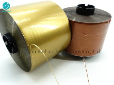Cina Colore aperto facile dell'oro del nastro dello strappo del singolo lato olografico materiale di BOPP in vendita