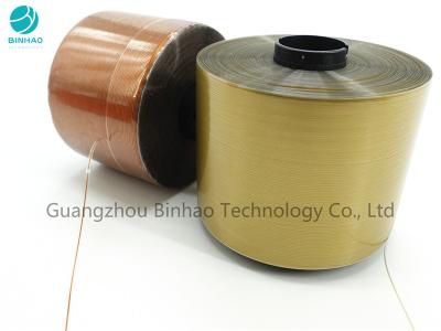 Cina Imballaggio cosmetico stampando 2 millimetri di strappo facile della striscia del nastro di Brown di colore dell'oro in vendita