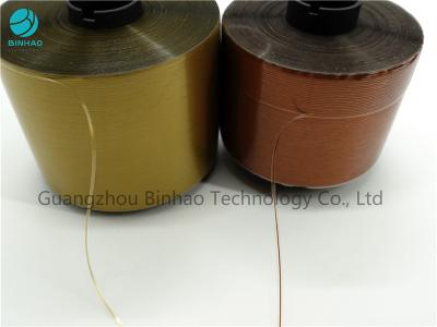 Cina Contenitore di sigaretta che imballa il nastro autoadesivo aperto facile su misura dello strappo di colore BOPP in vendita