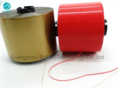 Cina Nastro aperto facile della striscia di strappo di colore da 2 millimetri del pacchetto sensibile al calore puro della sigaretta in vendita