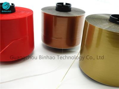 Cina Linea borsa riciclabile dell'oro di nastro adesivo che sigilla laser Logo Tear Strip Tape in vendita
