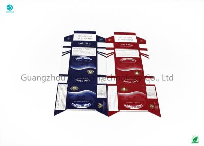 Cina Contenitori d'imballaggio pieganti di cassa del tabacco per sigarette della carta su ordinazione del cartone 230g in vendita