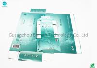 China China Embossing Effect Empty Custom Shisha Cigarette Packs Boxes for sale