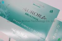 China China Embossing Effect Empty Custom Shisha Cigarette Packs Boxes for sale