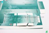 China China Embossing Effect Empty Custom Shisha Cigarette Packs Boxes for sale