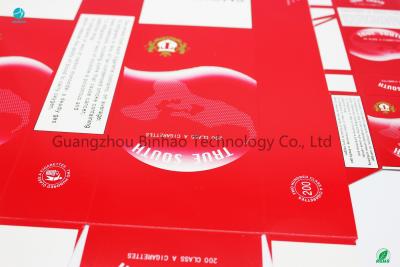 Cina Re popolare rosso cinese Size Cigarette Box di 7.8mm che imballa in macchina di GD in vendita