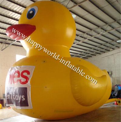China Big and bright inflatable duck, great for advertising. for sale