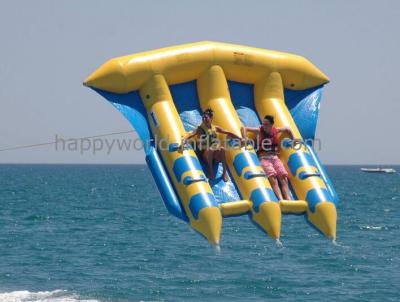 China Inflatable flying banana boat for sale