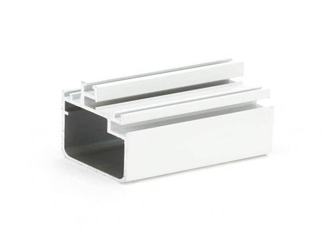 Aluminum CNC manufactured extrusion parts with color spray finish