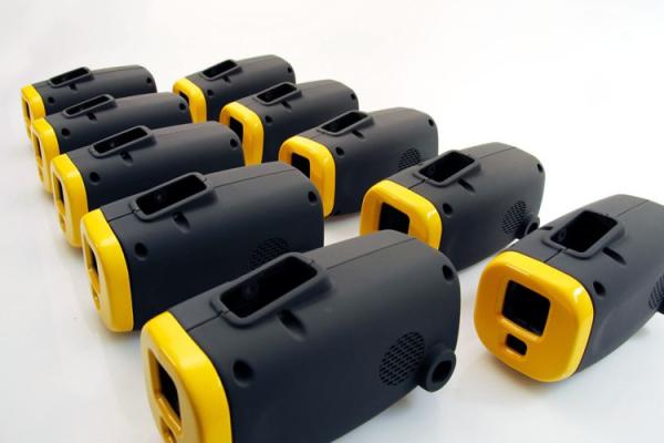 Quality Elastic Polyurethane Vacuum Casting Parts LRIP Plastic Handle Game Console Grips for sale