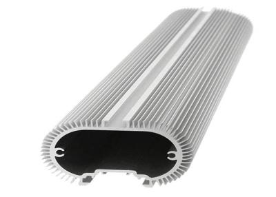 China Custom Shape Extruded Aluminum Parts Al7075 Alu Extrusion Profile CNC Machining for sale
