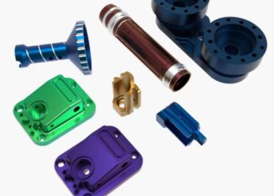 China Bronze purple Silver plating Lathe Machining Parts PVD CNC machining Aluminium Parts for sale