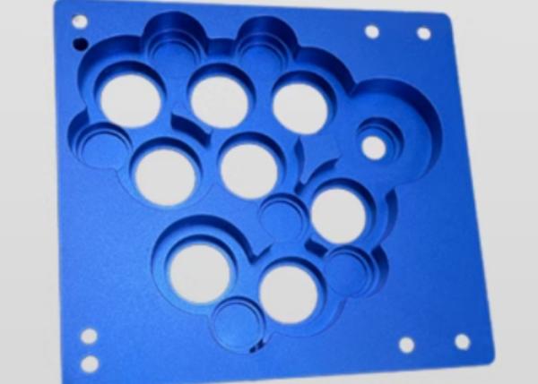 Quality Spray Finishing Blue AL5052 AL7076 Precision Sheet Metal Components Durable for sale