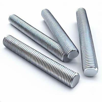 China Grade 6.8 Threaded Rods Metal Bolt Stainless Steel Threaded Rod Galvanized Stud for sale