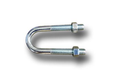 Cina M5 M6 bullone di tipo U in acciaio leggero con lavastoviglie Galvanizzato grado 4.8 classe 4.8 bulloni blu U in vendita