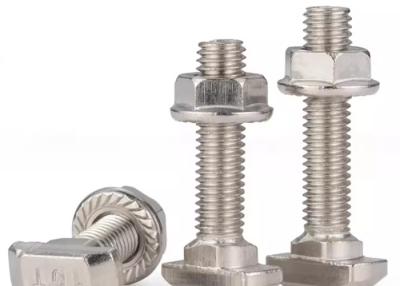 China Acero inoxidable SS304 316 pernos T cabeza de perno/T tipo de perno con ancho de rosca personalizado en venta