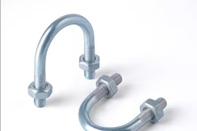 Cina M8 M12 bullone in forma di U in acciaio leggero con rivestimento in zinco di grado 4,8 in vendita