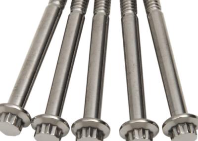 China INCH Measurement System Metal Bolt with Polished Finish Silver/Customized for sale