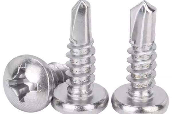 Quality 1/4 5/16 ASTM A193 A194 Round head slotted Self Tapping Screws SUS304 SUS316 A2 for sale