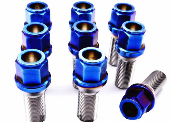 Quality M12 M18 Aluminum Wheel Lug Bolt Hug Ball Al5052 Al6061 Al6063 Anodized Collar for sale