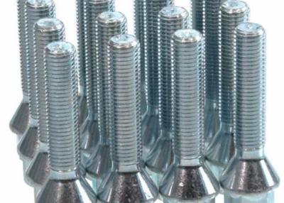 China Customized Silver Wheel LUG Bolt for Strong and Stable Wheel Fastening for sale