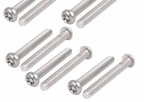 Quality Customized Zinc Plated Steel zinc plated Security Screw With Sharp Point Coarse for sale