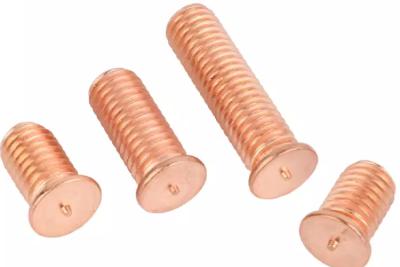 China High-Quality M12 & M20 Brass-Plated Weld Stud Bolts with Nut and Washer T1 T2 T3 for Durable Metal for sale