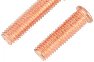China High-Quality M12 & M20 Brass-Plated Weld Stud Bolts with Nut and Washer T1 T2 T3 for Durable Metal for sale