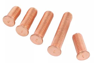 China High-Quality M12 & M20 Brass-Plated Weld Stud Bolts with Nut and Washer T1 T2 T3 for Durable Metal for sale
