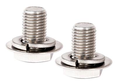 Китай M8 Степень 4.8 8.8 Стальная никелевая пленка Hex Serrated Flange Металлический болт с полной нитью DIN6921 продается