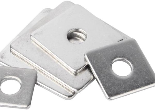 Quality 5/8 5/16-18 Stainless steel square washer SS304 SS316 A2 A4-81 Customized Size for sale