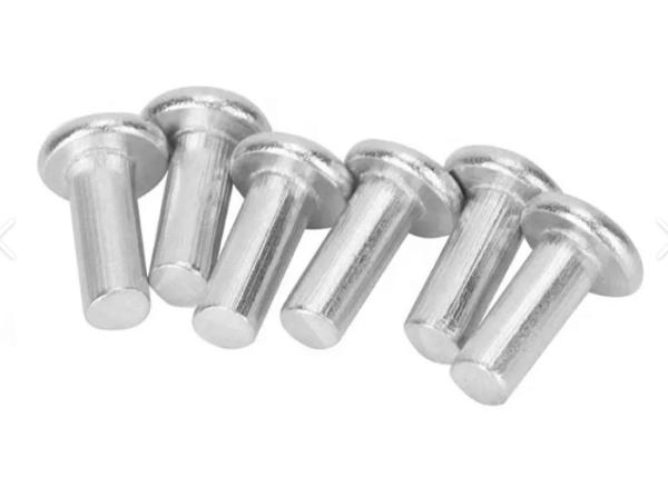 Quality 7/8 7/16 1/2 Aluminium Alloy Round head solid rivet Al 5052 Al 6061 Metal joint rivet for sale