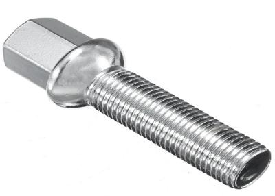 China M16 M18 Stainless Steel INOX SS304 SS316 A2 A4 Plain Polished  Wheel Screw for sale