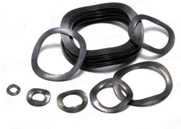 Quality M8 M12 Carbon Steel Wave Disc Spring Washer Black Oxide Cadmium Plated DIN 137 for sale