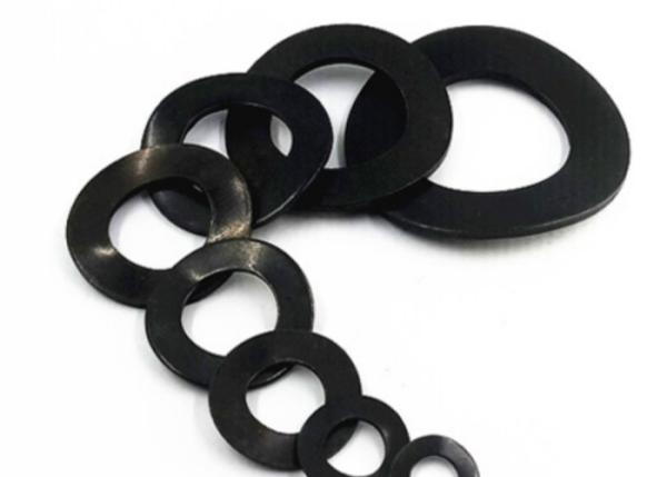 Quality M8 M12 Carbon Steel Wave Disc Spring Washer Black Oxide Cadmium Plated DIN 137 for sale