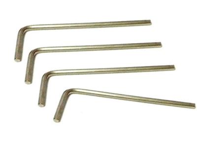 Cina 18-8 chiave in acciaio inossidabile tipo L chiave french a testa piatta chiave Allen 4mm 6mm 8mm in vendita