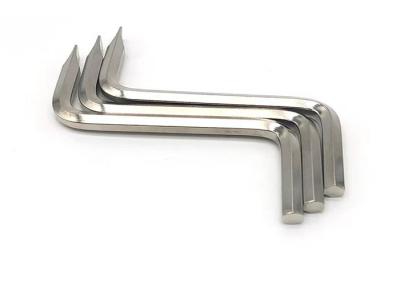 Cina 18-8 chiave in acciaio inossidabile tipo L chiave french a testa piatta chiave Allen 4mm 6mm 8mm in vendita