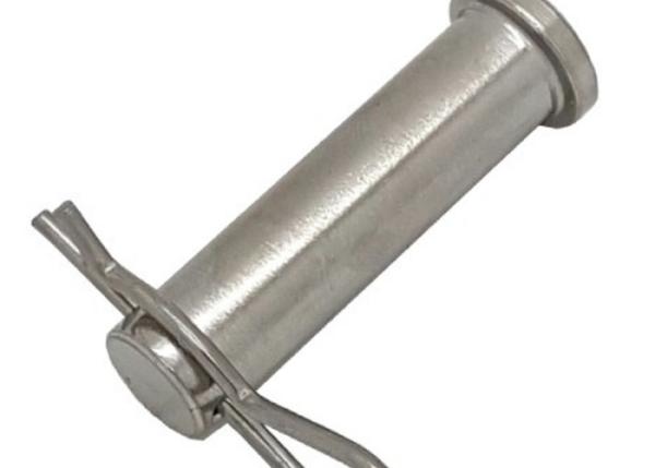Quality M5 M6 M8 Super Duplex Stainless Steel Clevis Pins With Small Head Hole Circlip for sale