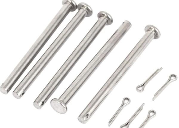 Quality ASTM ASME ANSI Stainless Steel Clevis Pins 18-8 B8M B8 B7 With Head Pins Split for sale