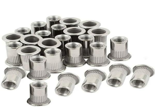 Quality A2 A4 Stainless Steel Thread Insert Flat Head Round Body Close End Blind Rivet for sale