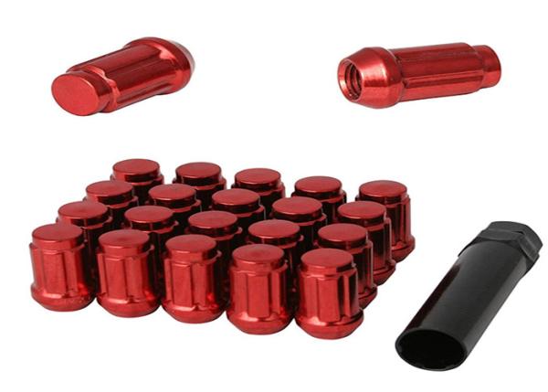 Quality 12*1.5 Titanium GR2 Anodized Alloy Steel Wheel Nut for sale