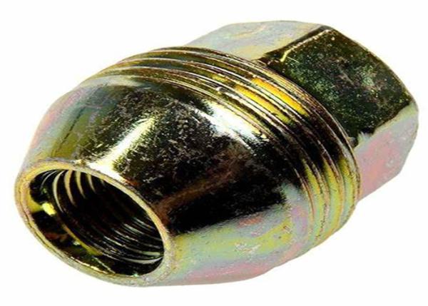 Quality M14x1.75 Metric Carbon Steel Grade Class 4.8 Wheel Lug Nut Nickel Chrome Cadmium for sale