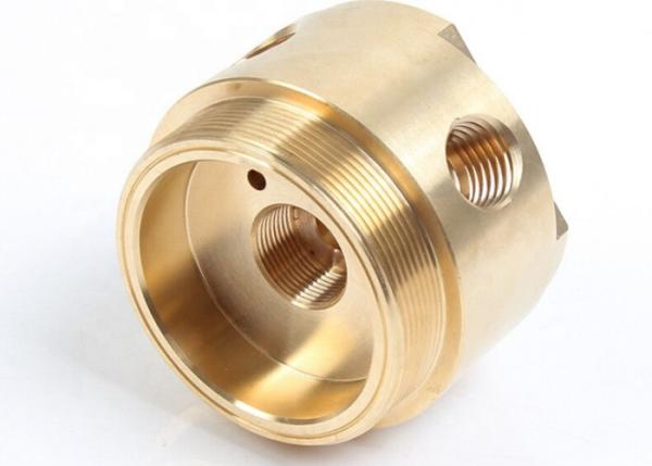 Quality Brass H62 CNC Machined Parts with Electroplating for Enhanced Corrosion for sale