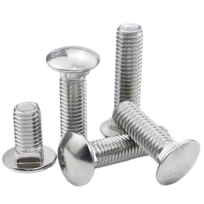 China Stainless Steel A2-70 A2-80 A4-70 A4-80 Round Head Carriage Bolts DIN603 for sale