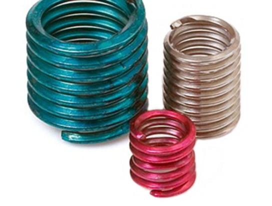Quality Yellow purple Carbon steel Wire Thread Insert Customized Anodizing finishing M6 for sale